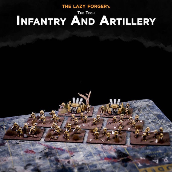 Infantry and Artillery Wargame Tabletop RPG6 Mm20 Mm28 - Etsy UK