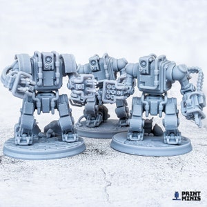 Defender Class Robots |wargame|tabletop|rpg|20 Mm|28 Mm|32 Mm|miniature ...