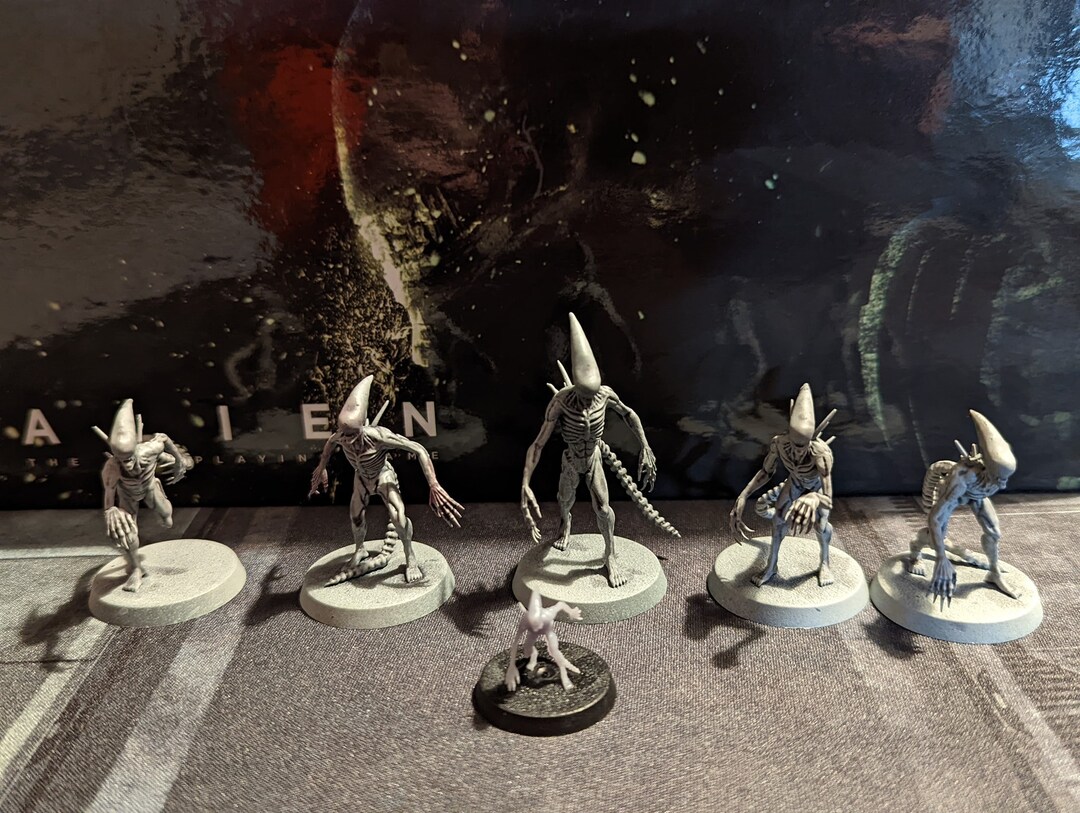 Neo Gigerian Proto Seekers|tabletop|rpg|20 Mm|28 Mm|32 Mm|miniature ...