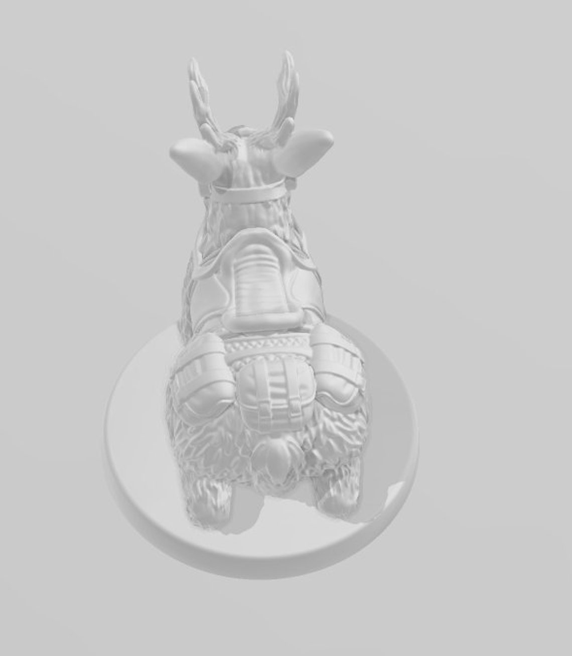 Jackalope-with-base|wargame|tabletop|rpg|20 Mm|28 Mm|32 Mm|miniature ...
