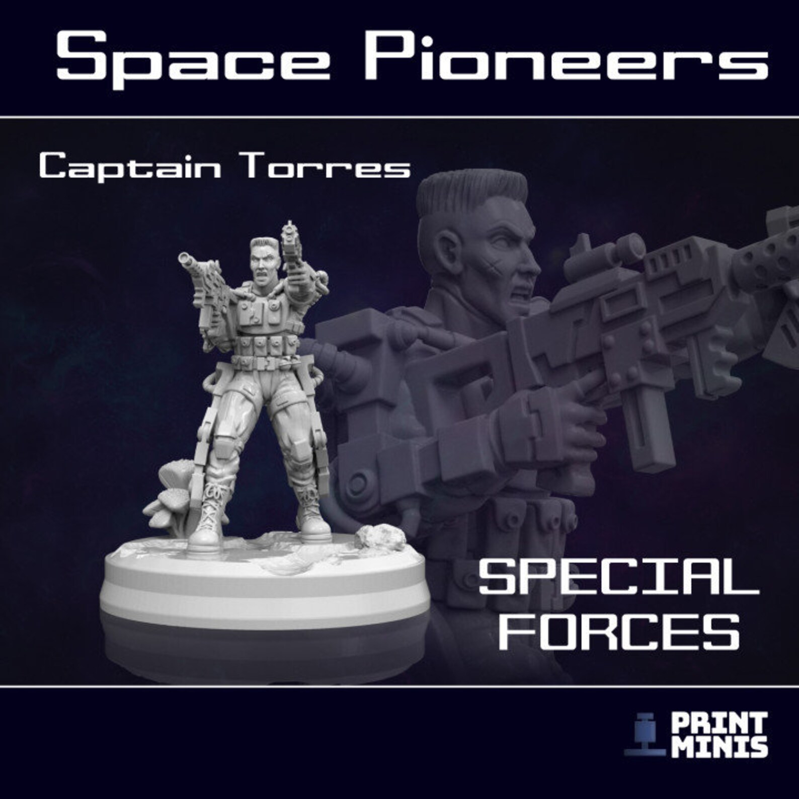 Space Soldiers Special Forces Military |wargame|tabletop|rpg|20 Mm|28 ...