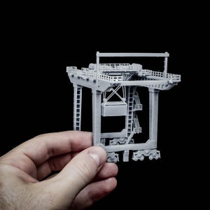 Container Terminal Terrain |wargame|tabletop|rpg|6 Mm|20 Mm|28 Mm|32 Mm ...