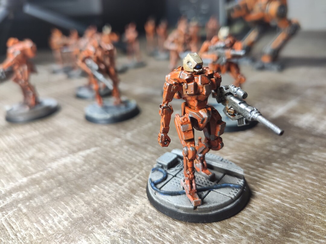 Fukimasa Military Battle Droid C|wargame|tabletop|rpg|20 Mm|28 Mm|32 Mm ...