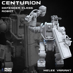 The Centurions - Melee Robots |wargame|tabletop|rpg|20 Mm|28 Mm|32 Mm ...