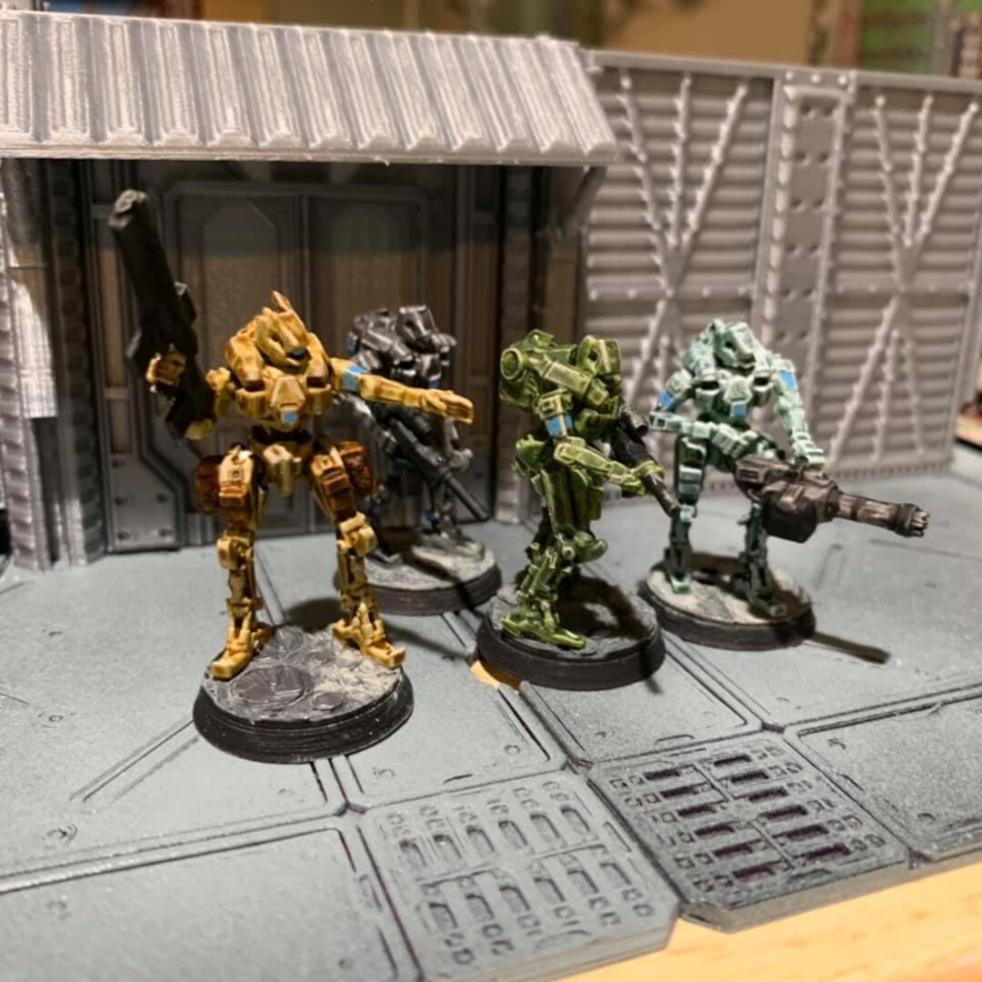 Fukimasa Military Battle Droid B|wargame|tabletop|rpg|20 Mm|28 Mm|32 Mm ...