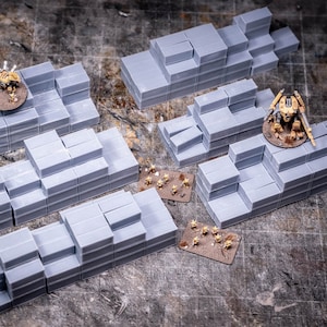 Container Terminal Terrain |wargame|tabletop|rpg|6 Mm|20 Mm|28 Mm|32 Mm ...