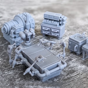 Science Lab Evil Lab Scenery Module wargametabletoprpg20 Mm28 Mm32 ...