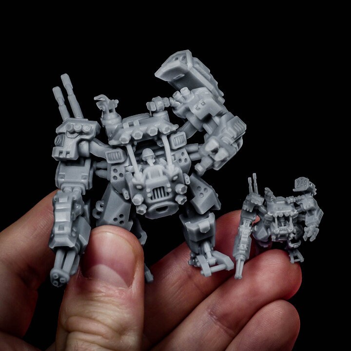 Heavy Infantry and Mech |wargame|tabletop|rpg|6 Mm|20 Mm|28 Mm|32 Mm ...