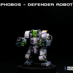 Defender Class Robots |wargame|tabletop|rpg|20 Mm|28 Mm|32 Mm|miniature ...