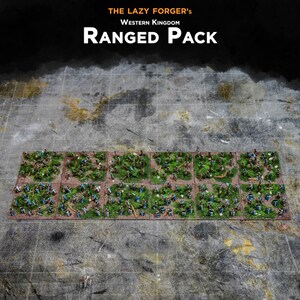 Ranged Archers Pack Wargame Tabletop RPG6 Mm20 Mm28 - Etsy