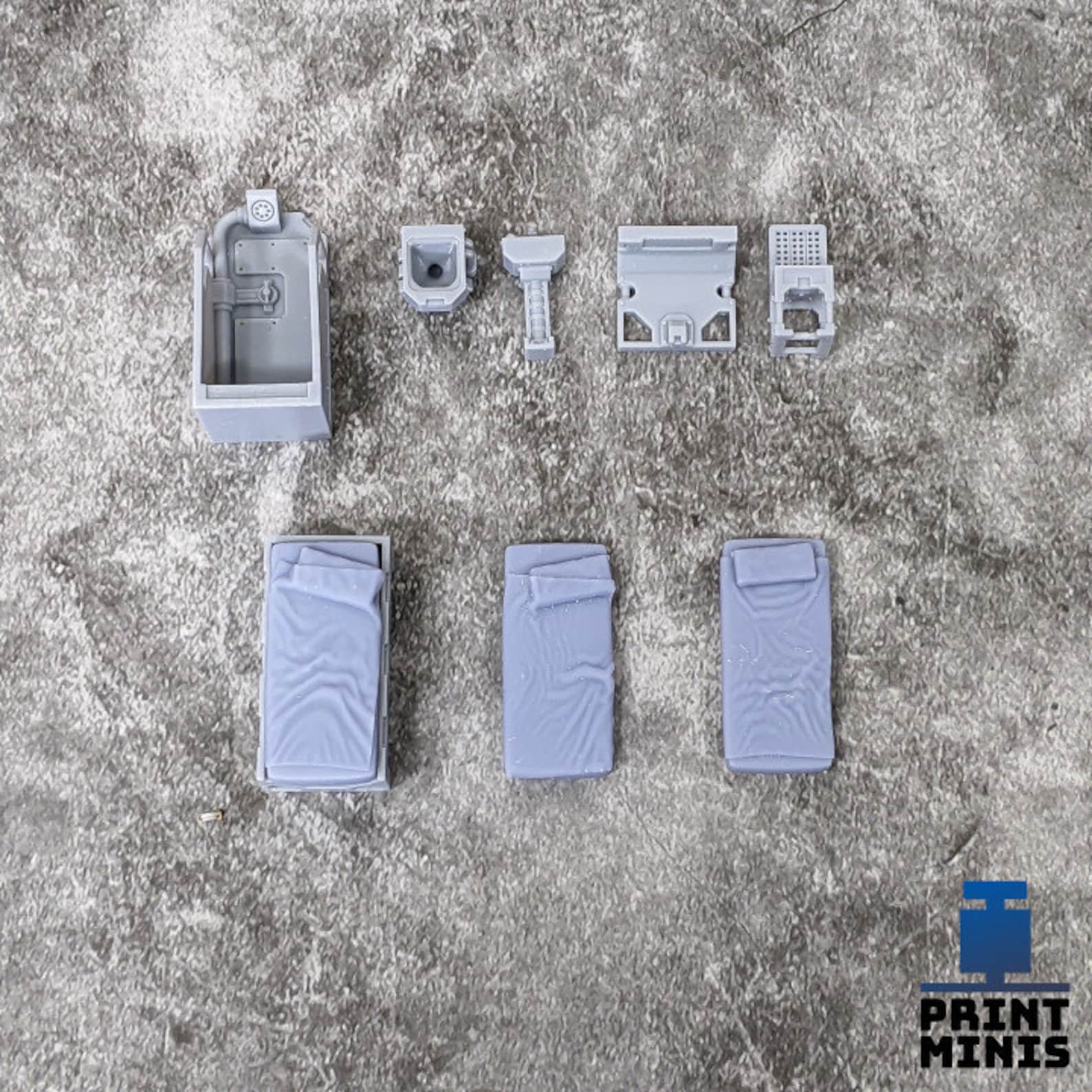 Inmate Isolation Cell |wargame|tabletop|rpg|20 Mm|28 Mm|32 Mm|miniature ...
