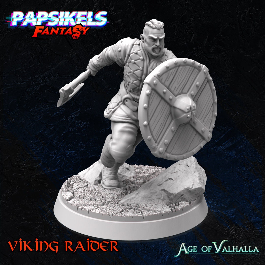 Viking Raider |wargame|tabletop|rpg|20 Mm|28 Mm|32 Mm|miniature|scifi ...