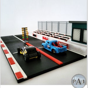 Drag Strip Hotwheels|matchbox|siku|1:64|diorama|diecast|scale|toy ...