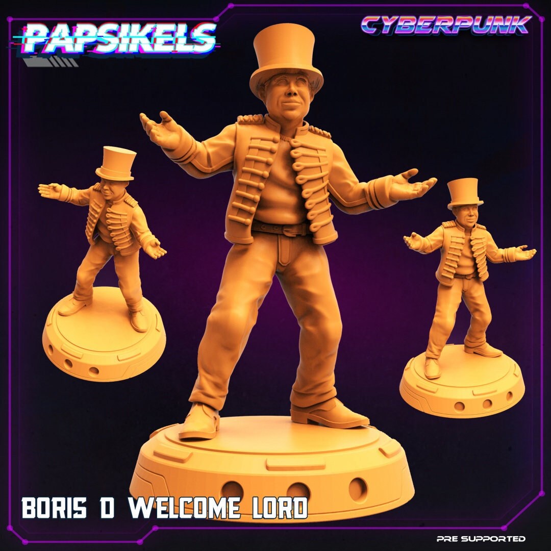 BORIS D WELCOME Lord|wargame|tabletop|rpg|20 Mm|28 Mm|32 Mm|miniature ...