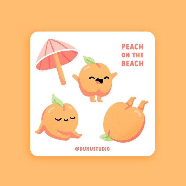 Peach Beach - Etsy