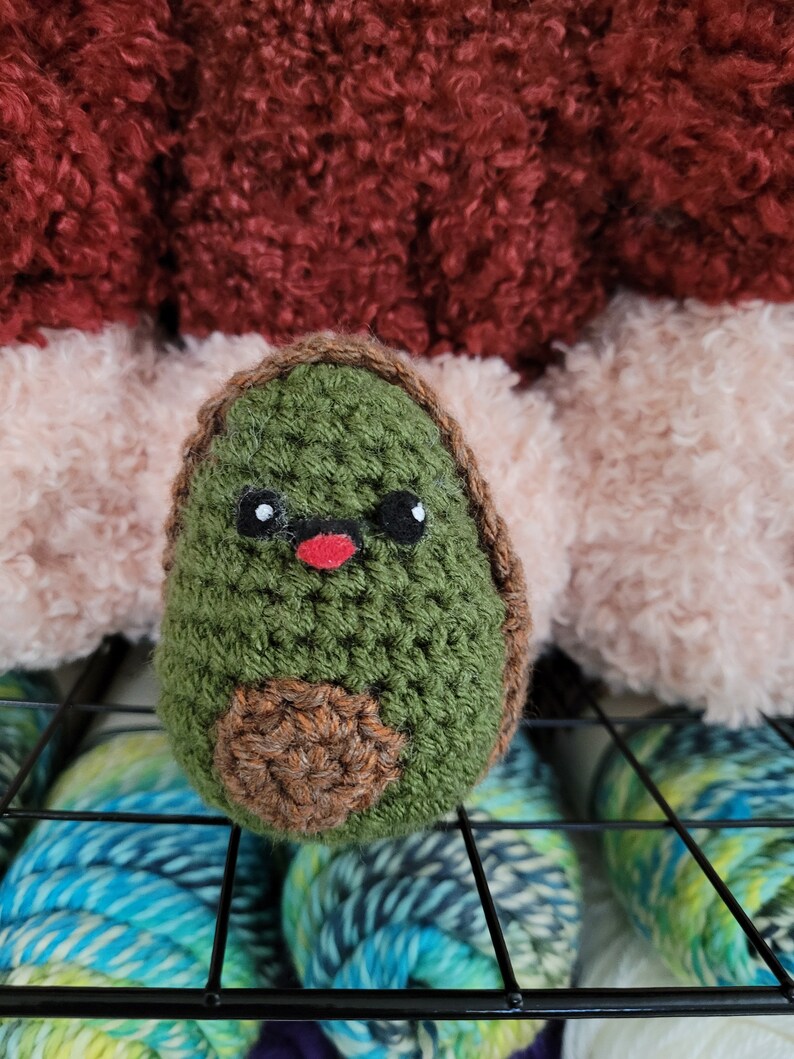 Peekaboo Pals Avocado & Egg CROCHET PATTERN Digital Download PDF ...