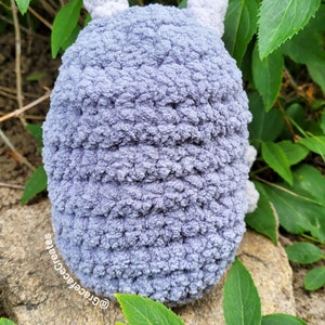 Peekaboo Pals Pill Bug Crochet Pattern: Transforming Roly Poly Plush ...