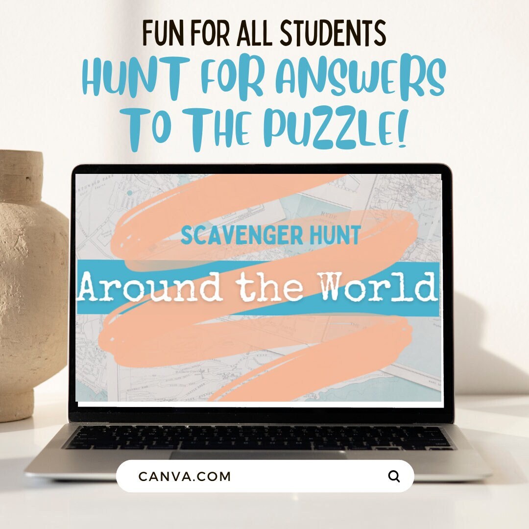 Digital Interactive Scavenger Hunt Slides End of Year Games - Etsy