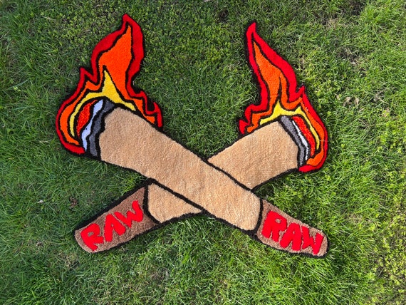 Raw Joint Rug | Etsy