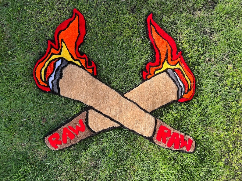 Raw Joint Rug - Etsy