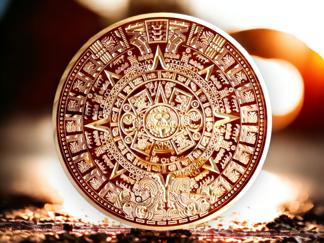 Handmade Maya Clock Wooden Carving - Etsy