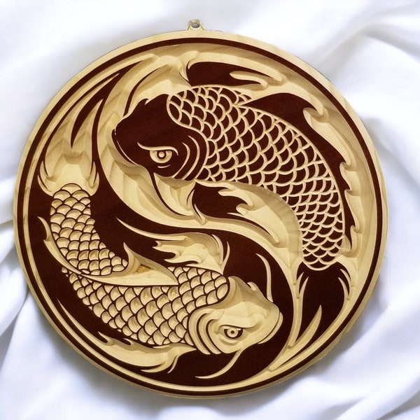 Wooden Fish Carving - Etsy