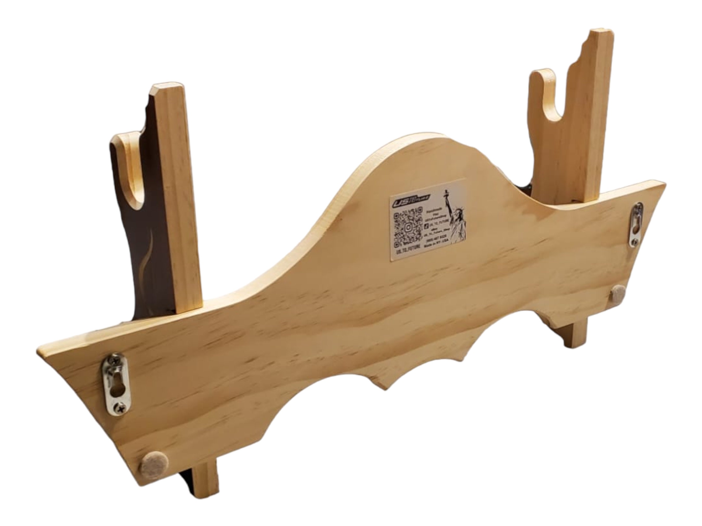 Handmade Wooden Dragon Sword Wall Mount Sword Holder Shelf Handmade ...