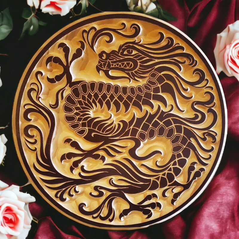 Dragon Plaque - Etsy