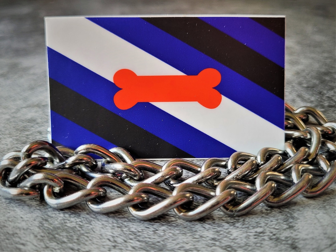 Puppy Pride Flag Vinyl Sticker - Leather Pup - Kinky BDSM Pups - Human ...