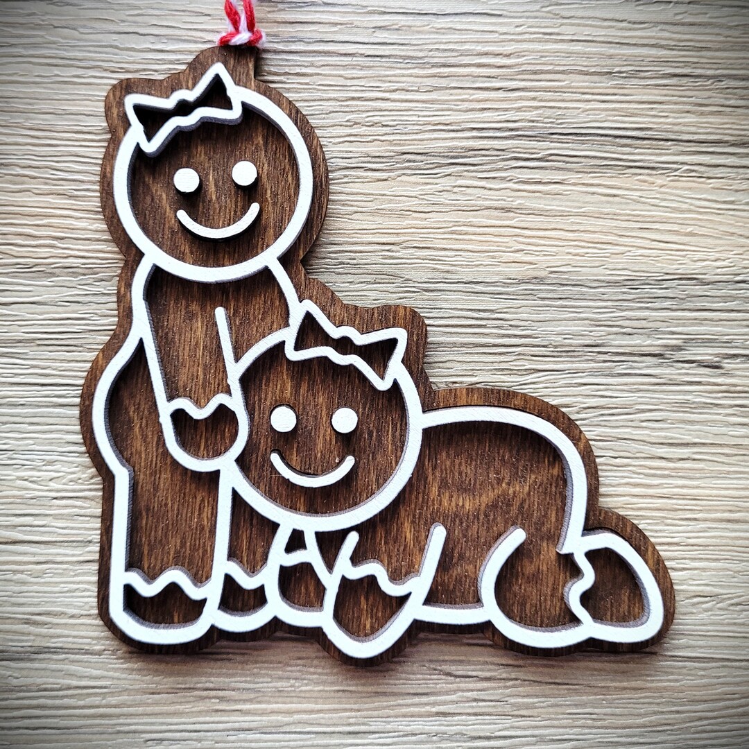Naughty Gingerbread Ornaments - Lesbian Adult Humor Christmas Ornament ...