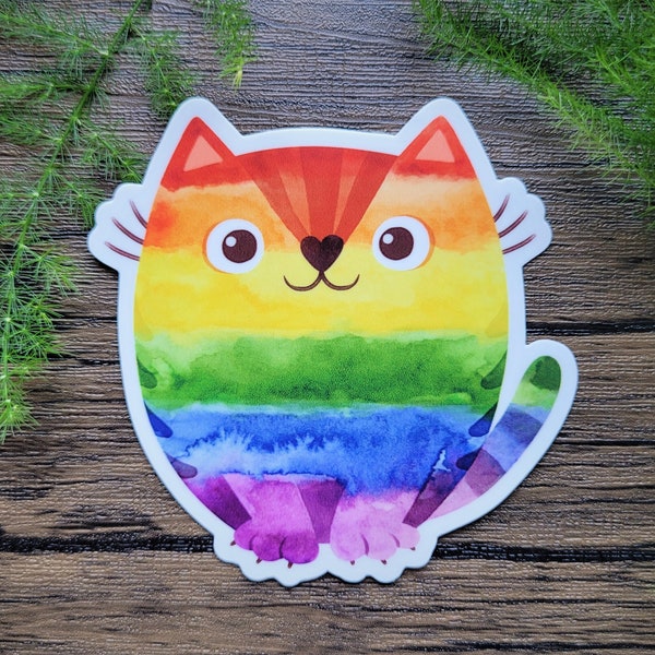Lesbian Cat Stickers - Etsy
