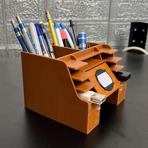 Traditional Animation Desk Pen Cup Animator Gift Unique Desk Organizer ...