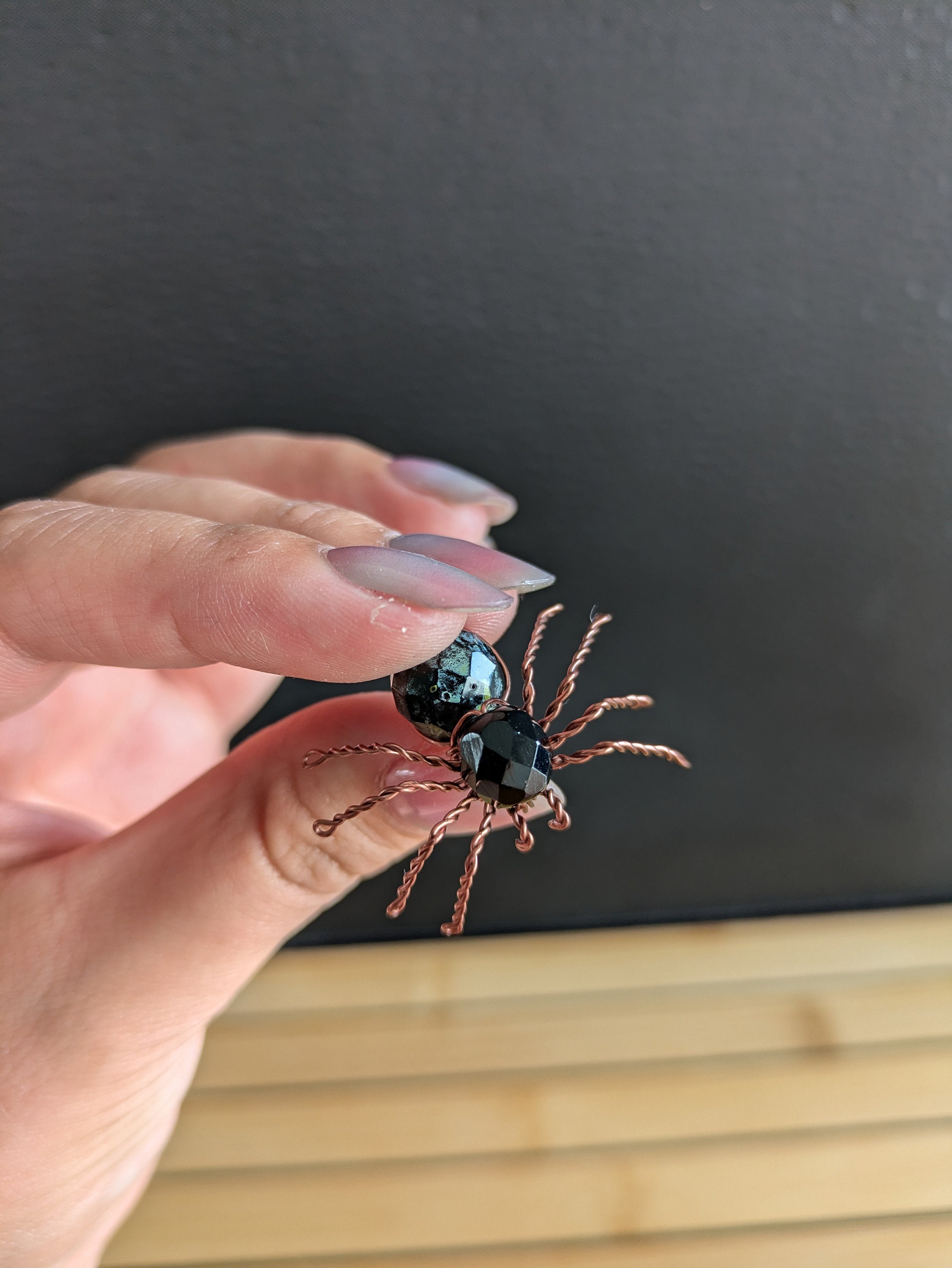 Wire Wrapped Spiders in Various Sizes - Etsy