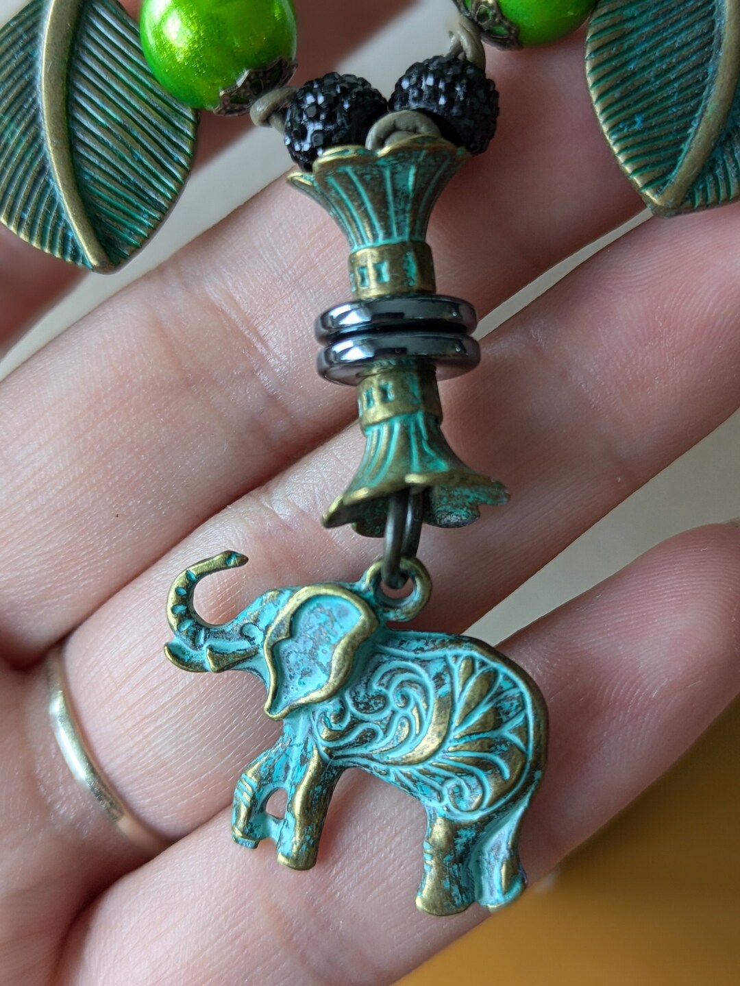 Elephant I Pendant Necklace - Etsy