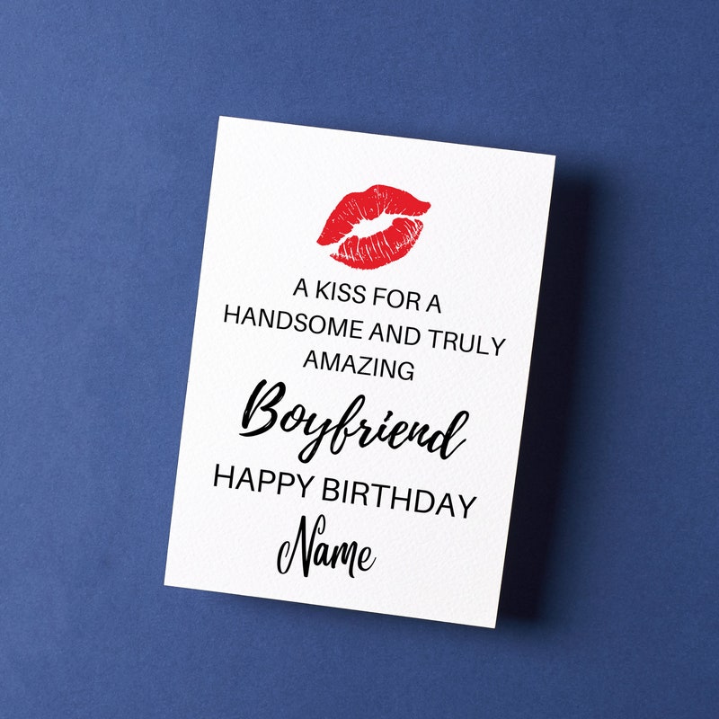 Boyfriend Card - Etsy
