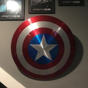 Captain America Shield Marvel Cinematic Replica Shield Captain Rogers ...