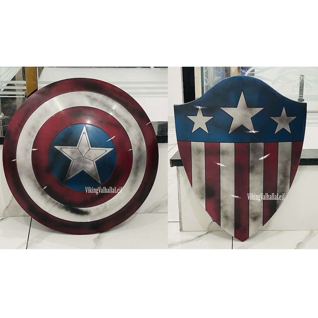 Captain America Battle Damage Shield Captain America Battle Damage ...