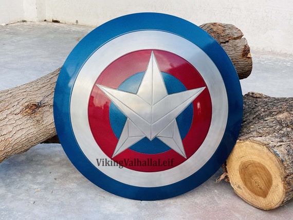 Captain America Shield Marvel Redesigns Sam Wilson's - Etsy