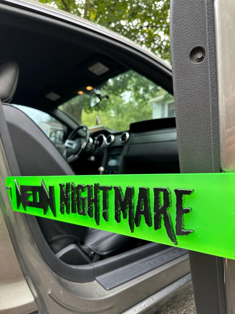 Gnarly's Door Props (2x's) Car Show Door Props *100% Custom Logo *you ...