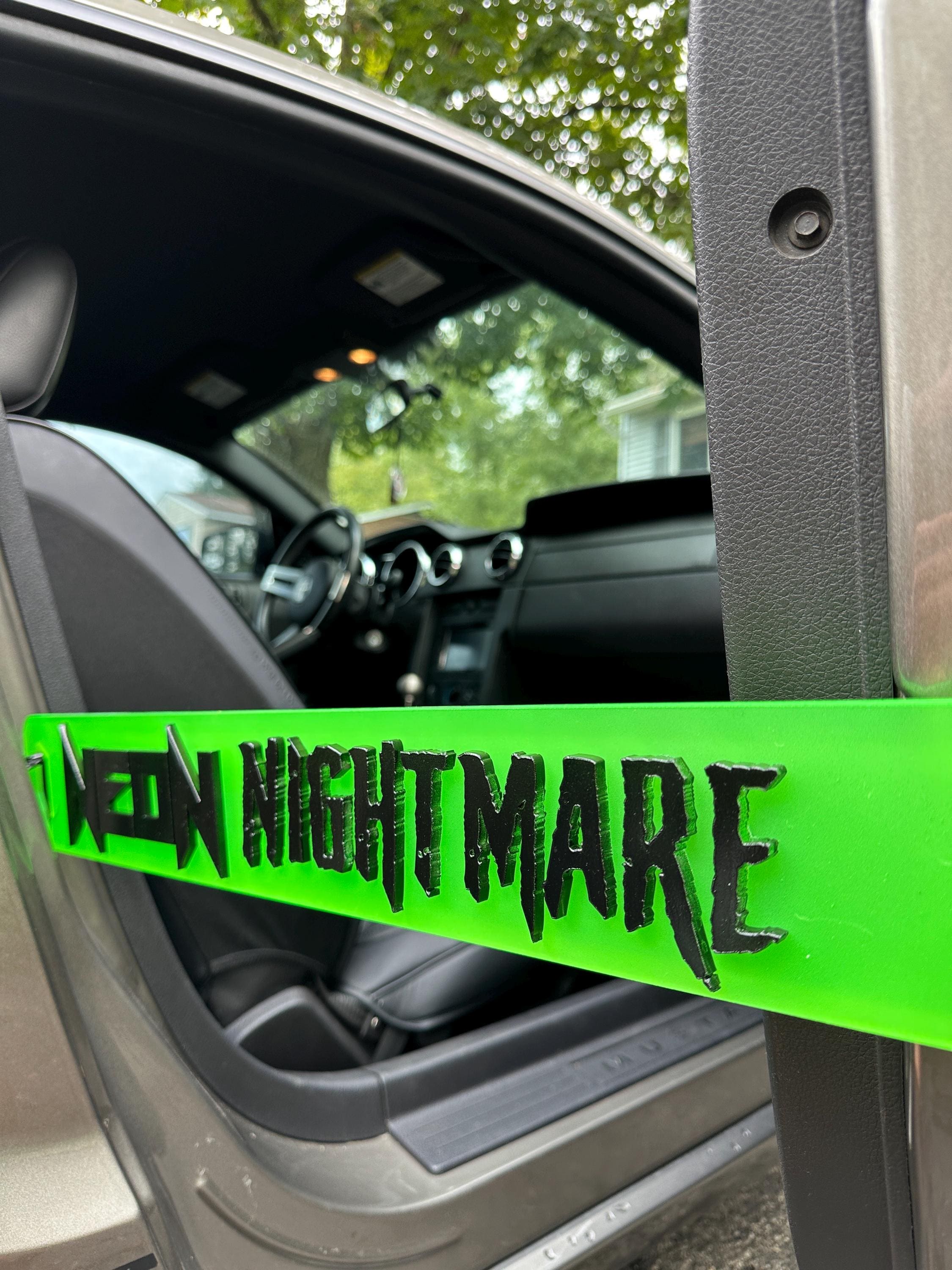 Gnarly's Door Props (2x's) Car Show Door Props *100% Custom Logo *you ...