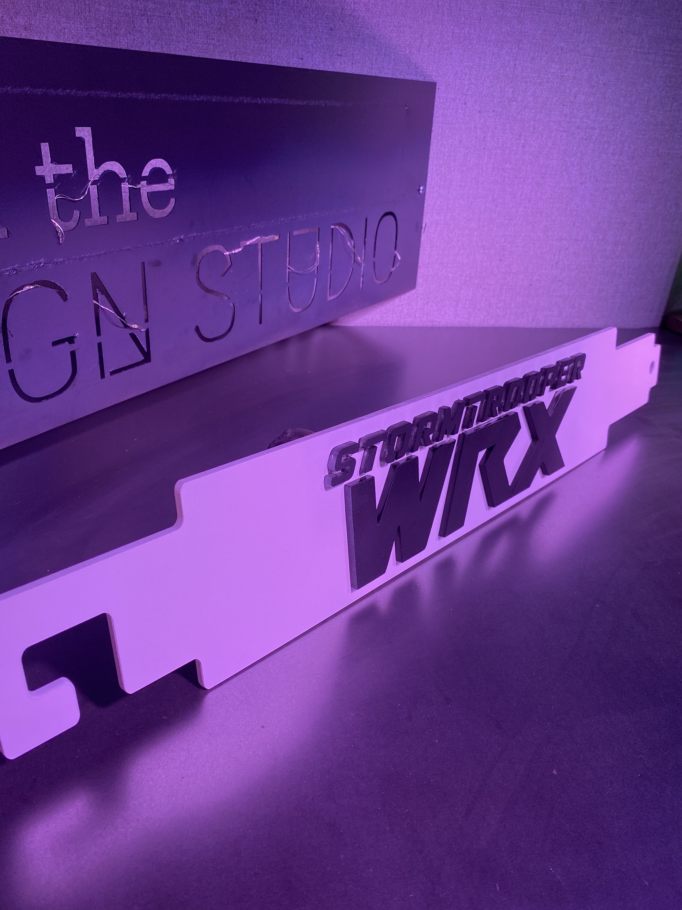 Car Show Hood Prop Dual Layer & 2-tone Custom Design - Etsy