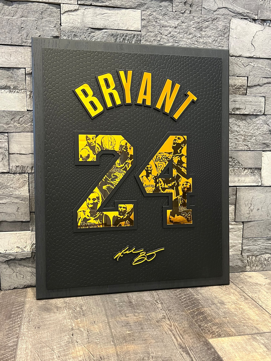 Kobe Bryant Wall Art Decor Mamba Snakeskin LA Lakers MJ Bulls - Etsy