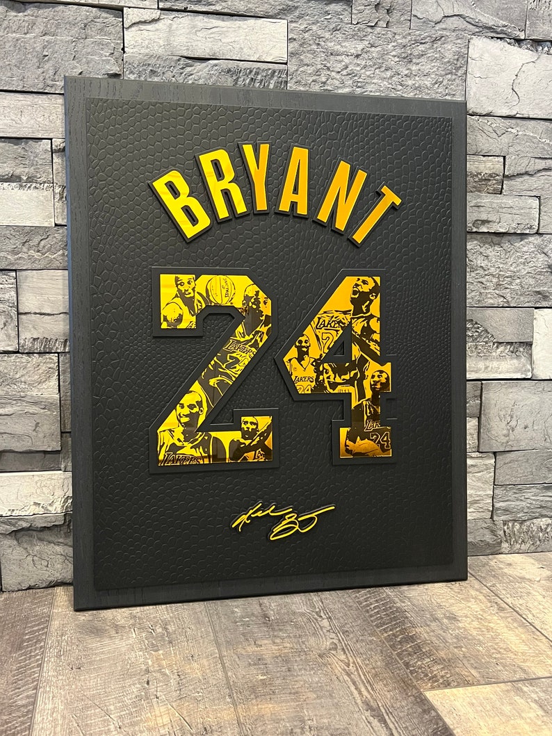 Kobe Bryant Wall Art Decor Mamba Snakeskin LA Lakers MJ Bulls - Etsy