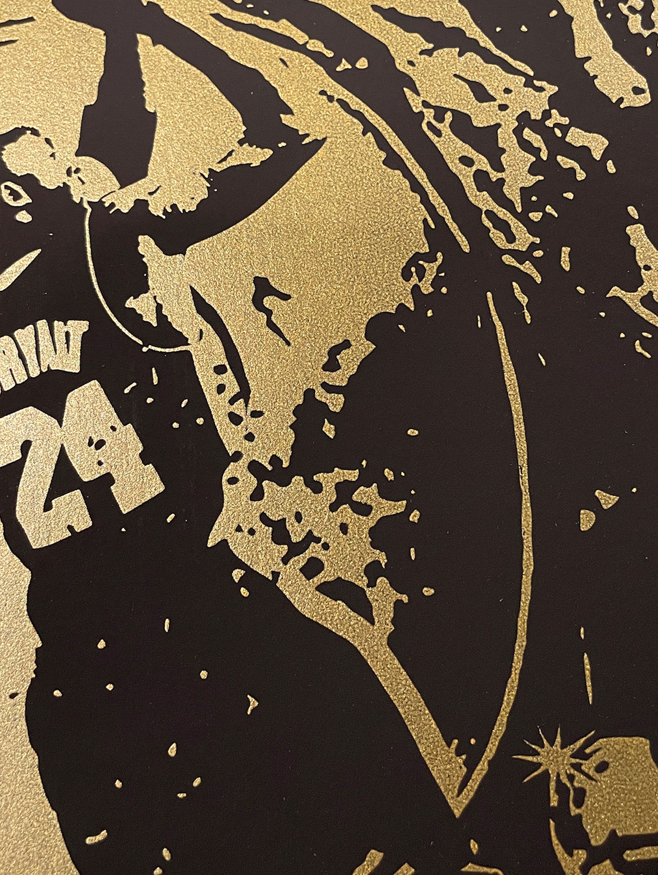 Kobe Bryant Mamba Los Angeles Lakers Art Print 12x18 Screen Printed ...