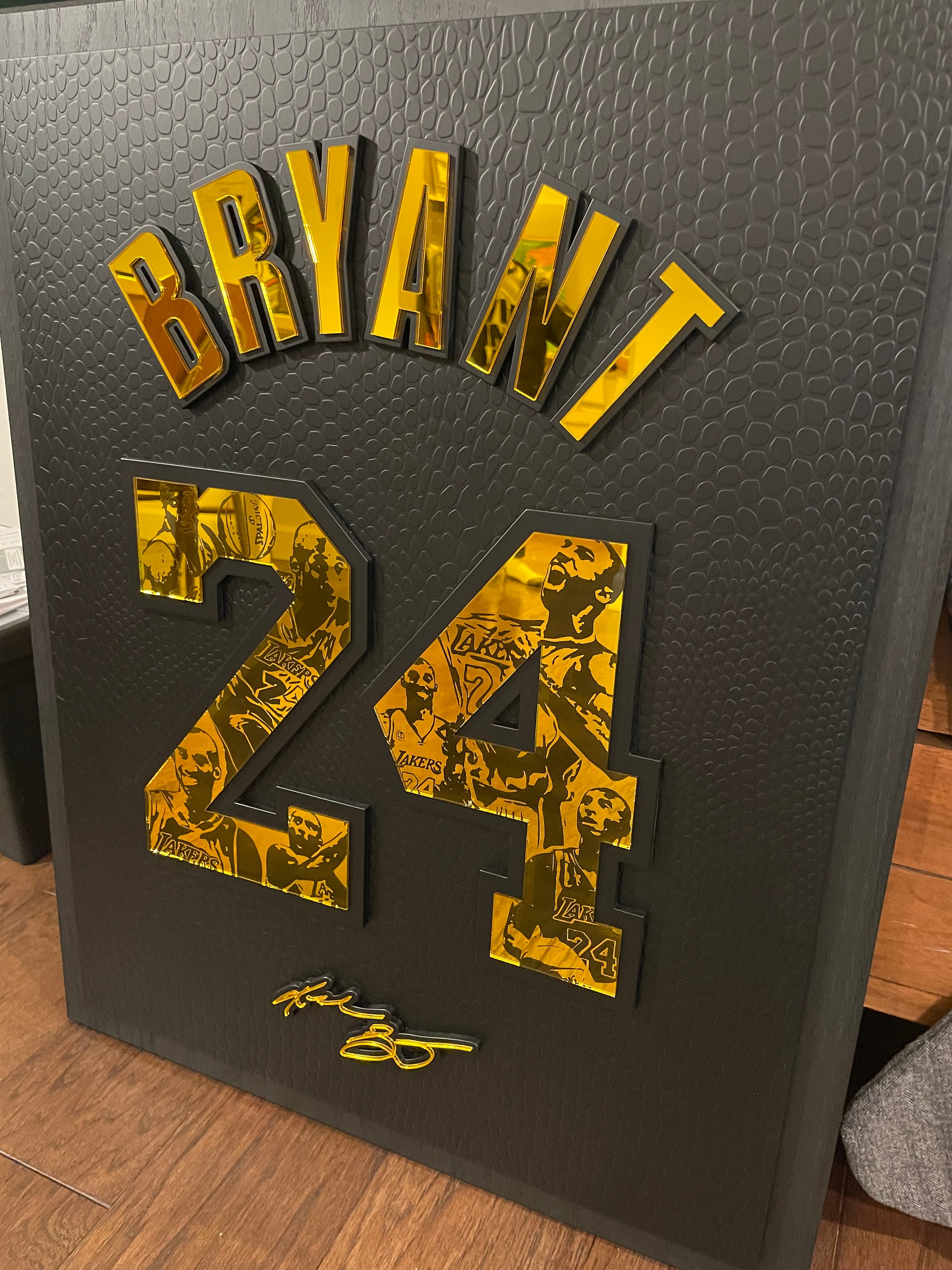 Kobe Bryant Wall Art Decor Mamba Snakeskin LA Lakers MJ Bulls - Etsy