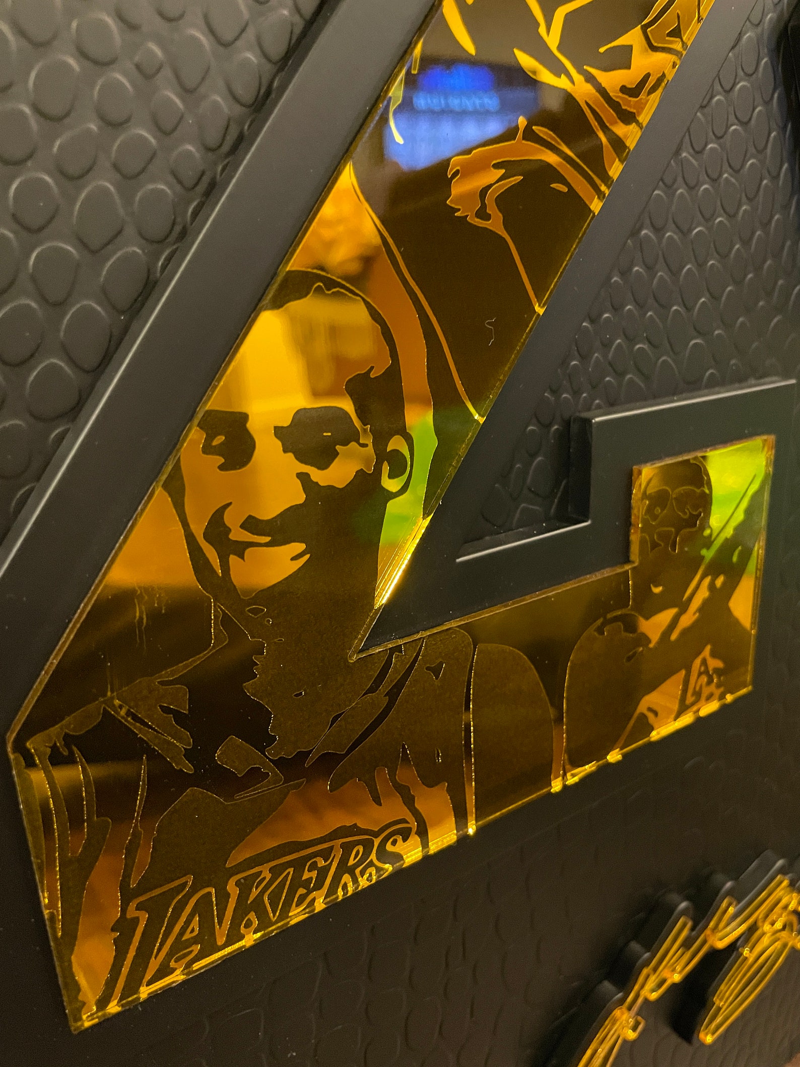 Kobe Bryant Wall Art Decor Mamba Snakeskin LA Lakers MJ Bulls - Etsy