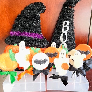HALLOWEEN Bats Chocolate Lollipops. Halloween Lollipops. - Etsy