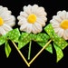Daisy Chocolate Lollipops/spring Flowers Lollipop/daisy - Etsy