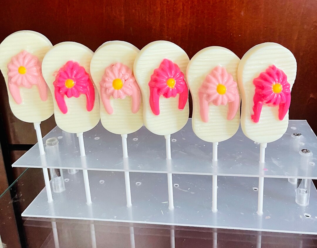 FLIP FLOP CHOCOLATE Lollipops/chocolate Lollipop/sandals Lollipop/flip ...