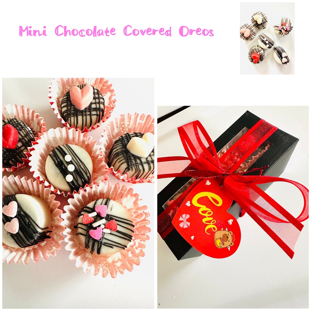 Mini Chocolate Covered Oreos Gift Set/christmas/valentines/mothers Day ...